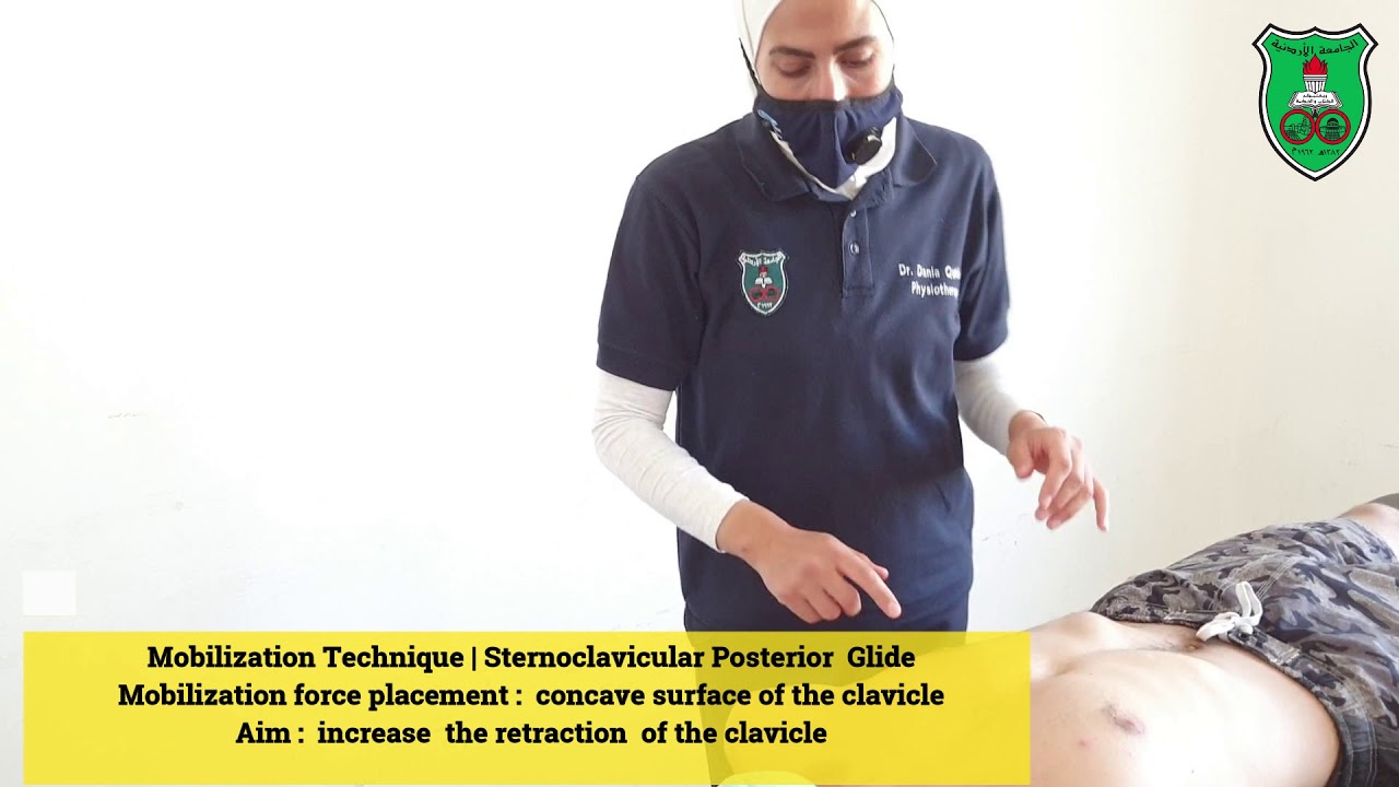 Mobilization- Sternoclavicular Posterior/Anterior and Superior/Inferior ...