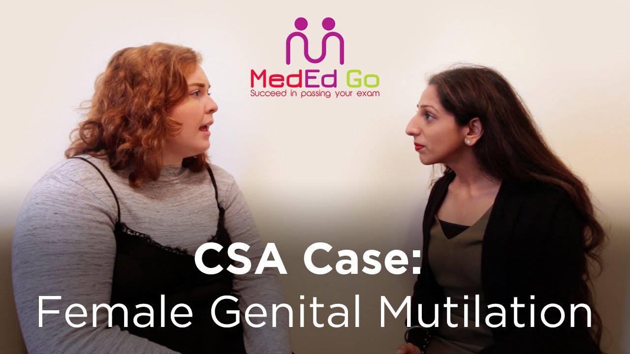 CSA Case: Difficult Female Genital Mutilation Case - YouTube
