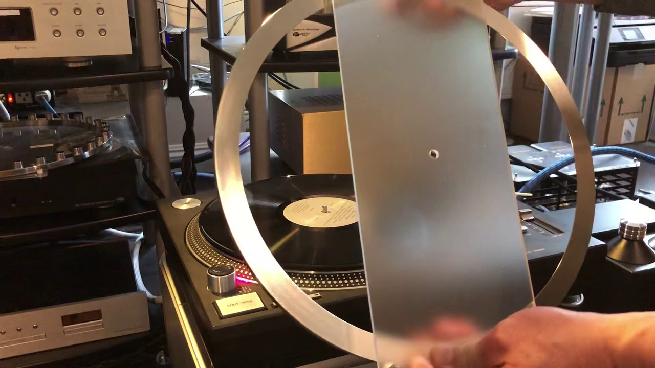 Wayne’s Audio Turntable Periphery Stabilizing Outer Ring Clamp SS-T ...