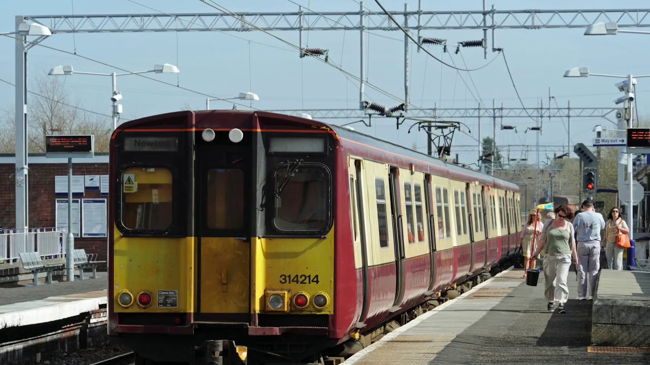Abellio scotrail class 314 final day in service - YouTube