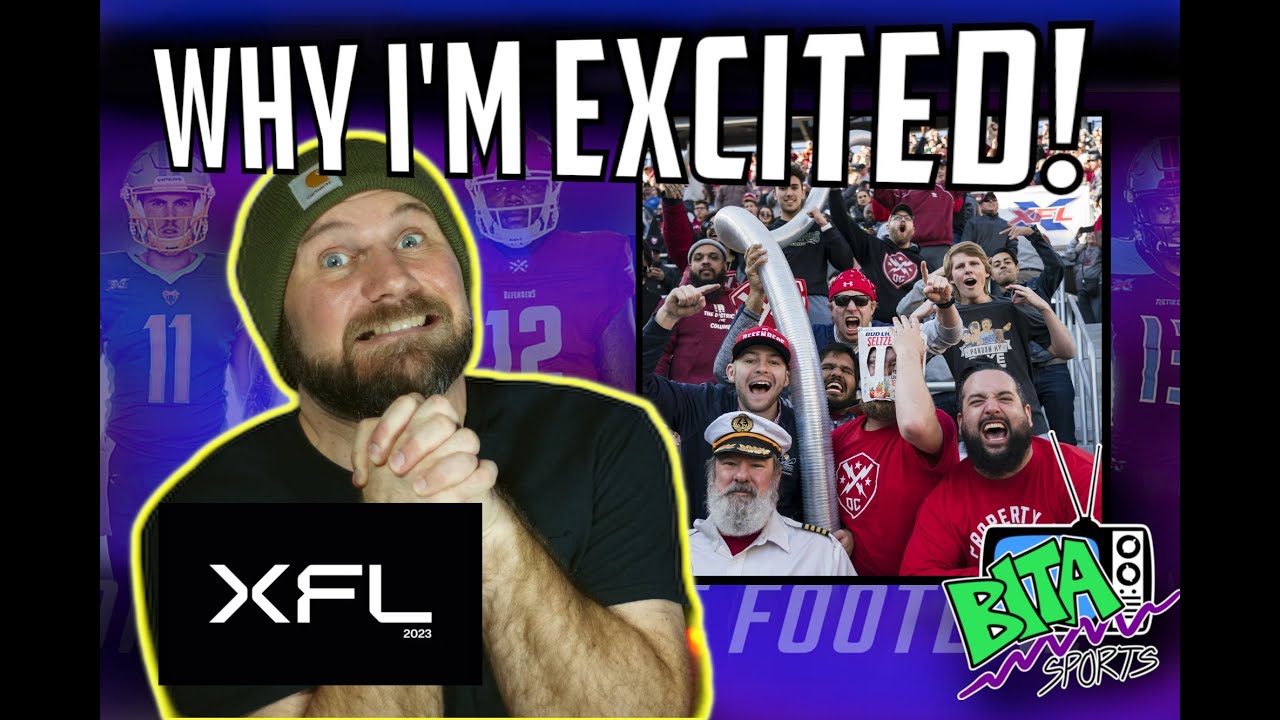XFL NEWS: Why I'm EXCITED for the XFL 2023 Season - THE FANS - YouTube