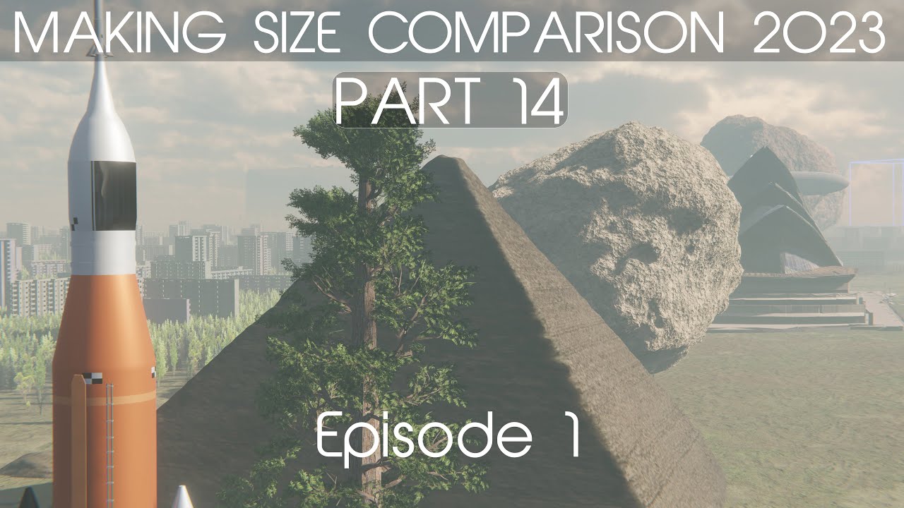 Making Part 14 of Size Comparison 2023 - Episode 1 - YouTube