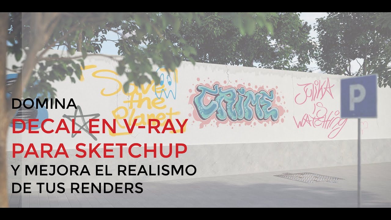 Domina Decal en V-Ray para SketchUp y mejora el realismo de tus renders ...