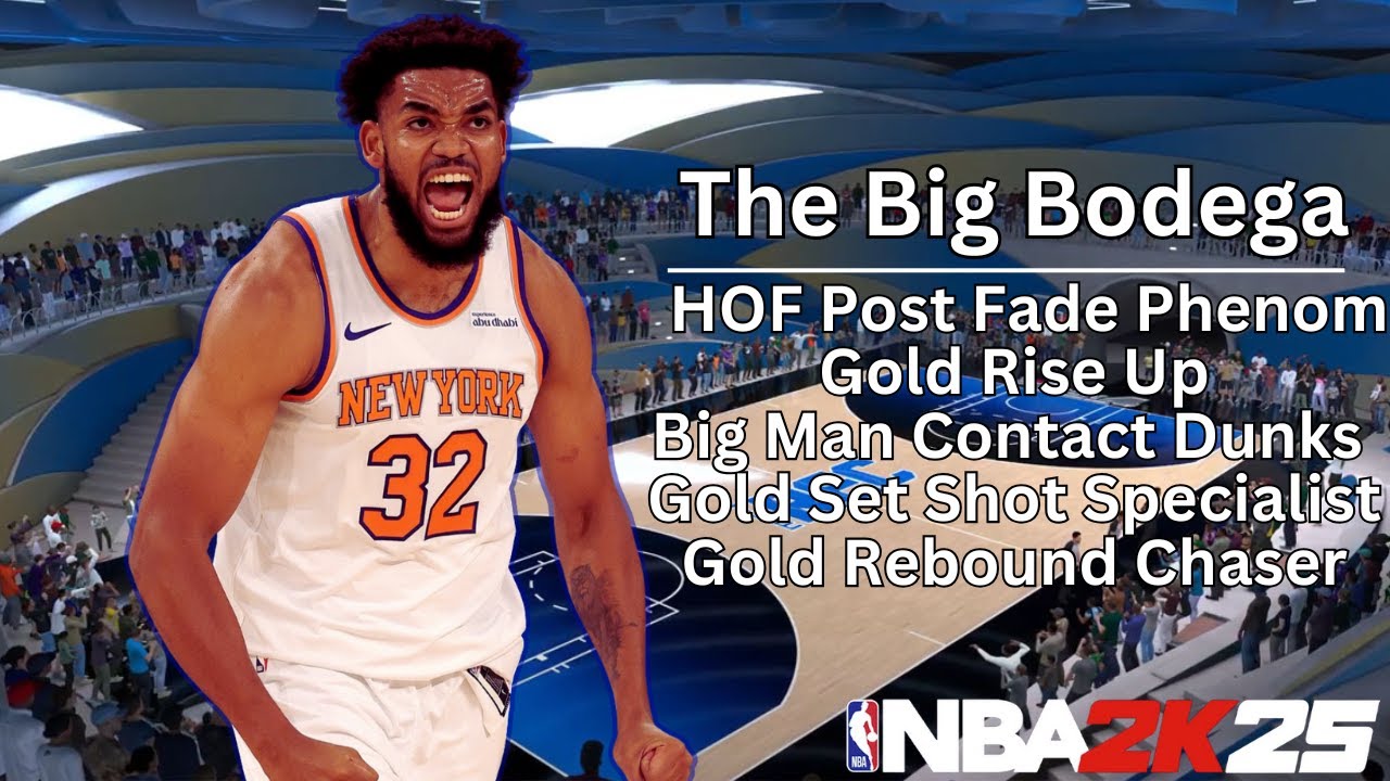 *BEST* SEASON 5 BIG MAN BUILD ON NBA2K25 NEXT GEN | HOF REBOUND CHASER ...