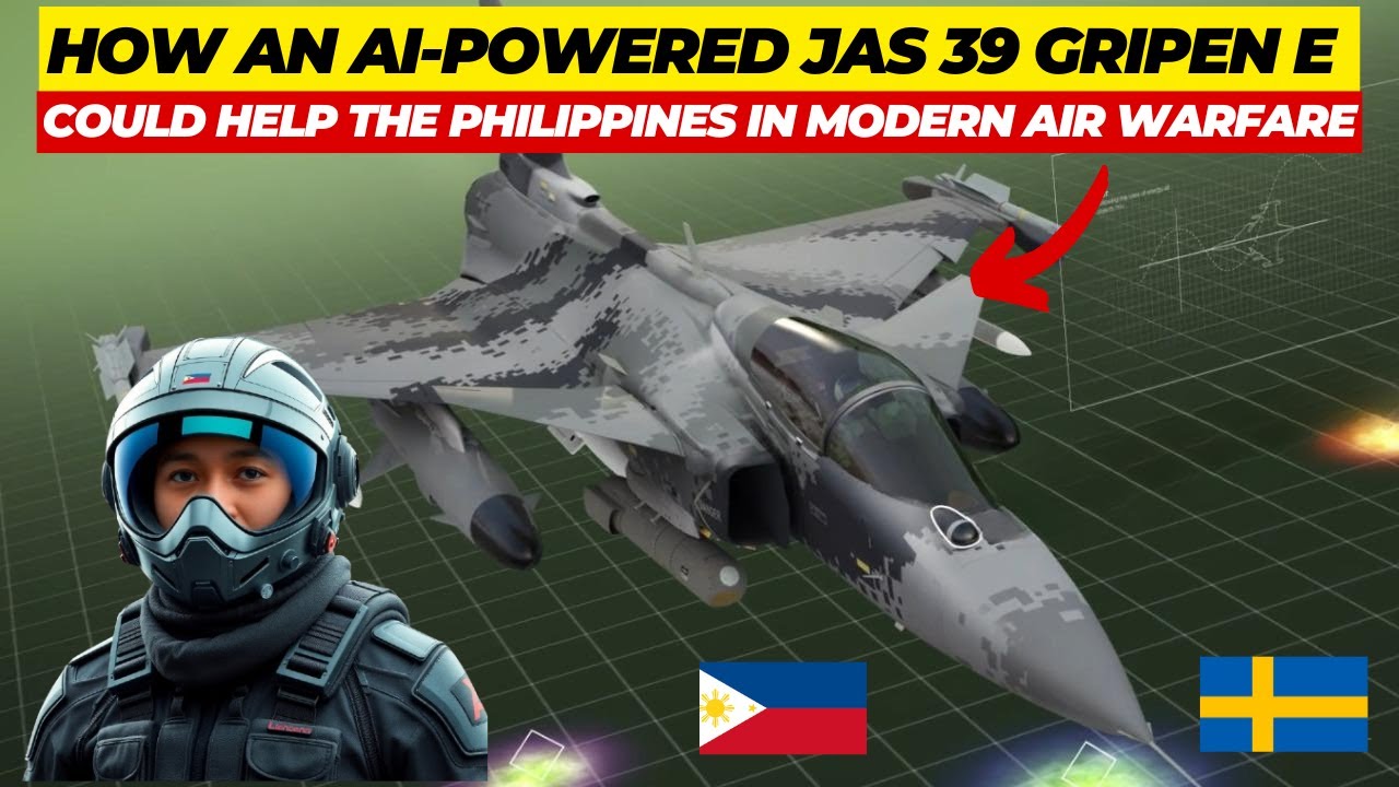 How an AI Powered JAS 39 Gripen E Could Help the Philippines in Modern ...