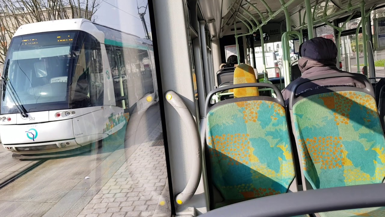 Bus trajet à bord de la ligne 368 MAN de Garges-Sarcelles RER à Les ...