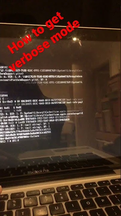 Verbose mode on Mac - YouTube