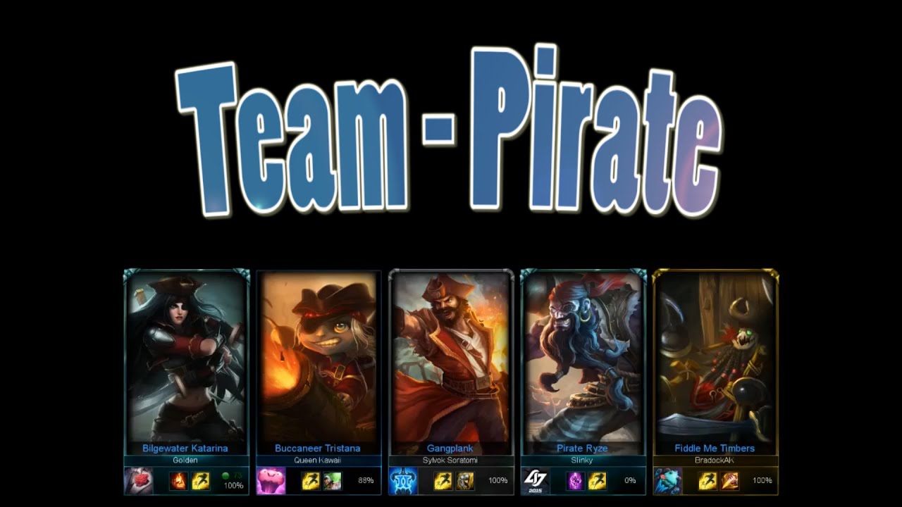 LoL Team Comps - Pirate - YouTube