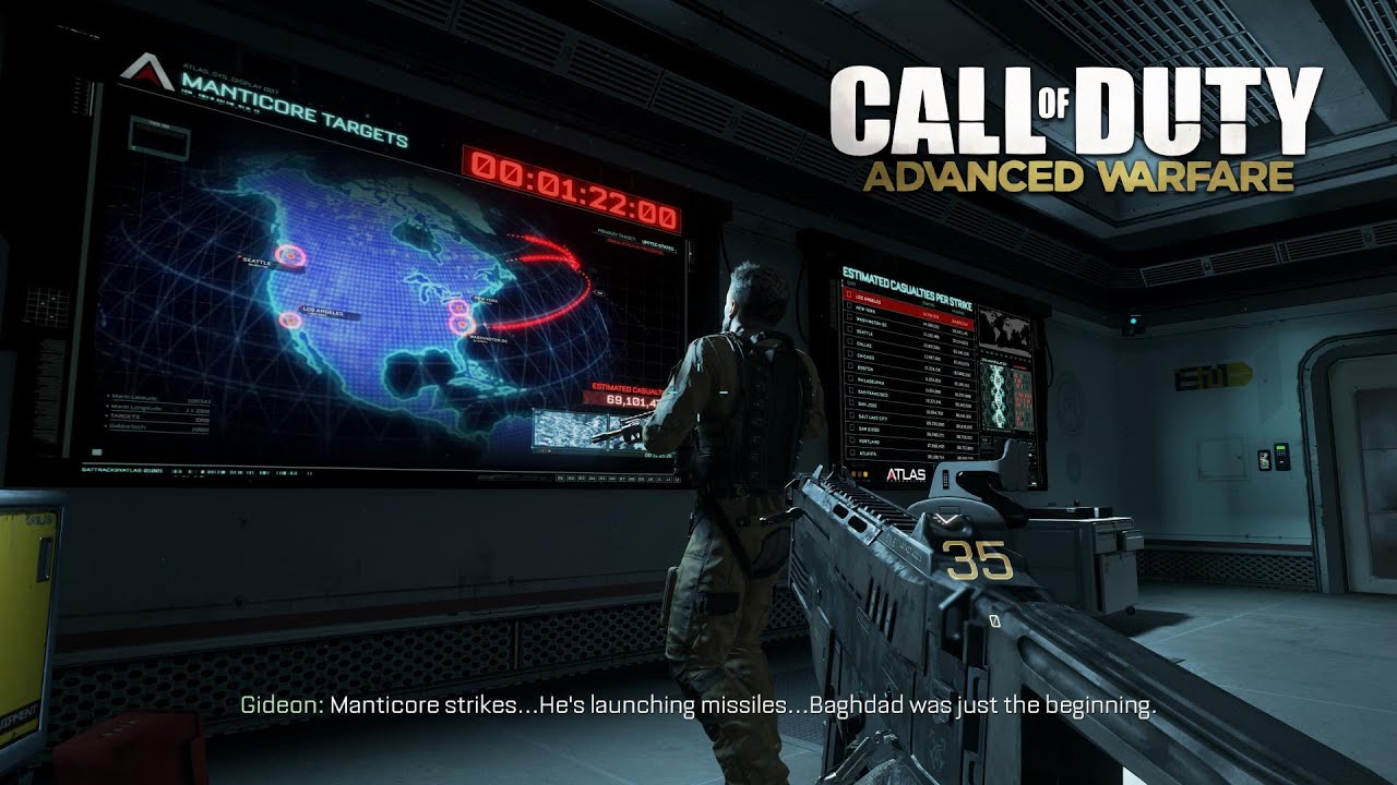 CoD11 Advanced Warfare - GamePlay 14.rész - YouTube