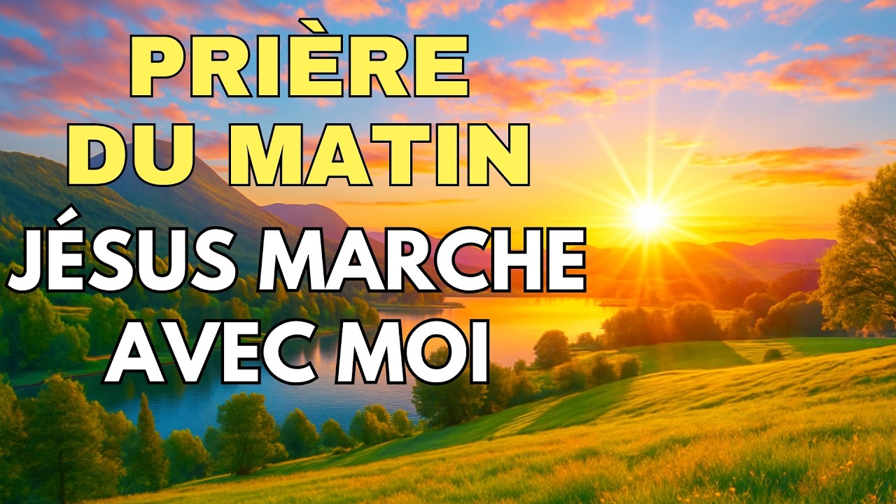 🌅 Prière du Mercredi de Pâques | Jésus marche avec moi sur le chemin 🌅 ...