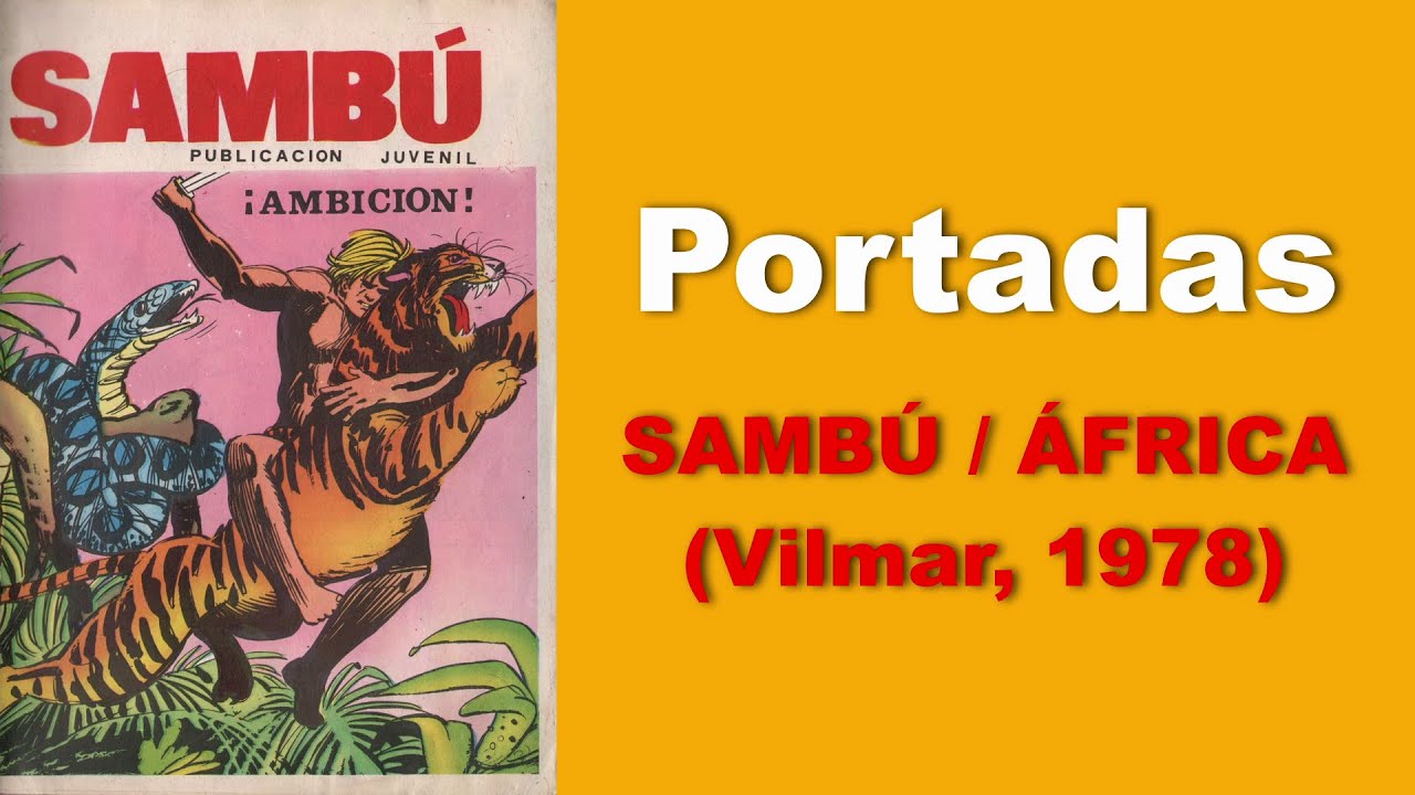 Todas las portadas de la serie Sambú / África (Vilmar, 1978) - YouTube