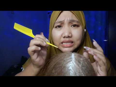 ASMR DANDRUFF || KETOMBE YANG BIKIN GATAL || RIKAA ASMR