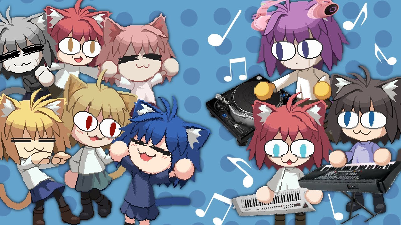 Dancing Neco Arc's - Go Kitty Go! | Sprite Animation - YouTube