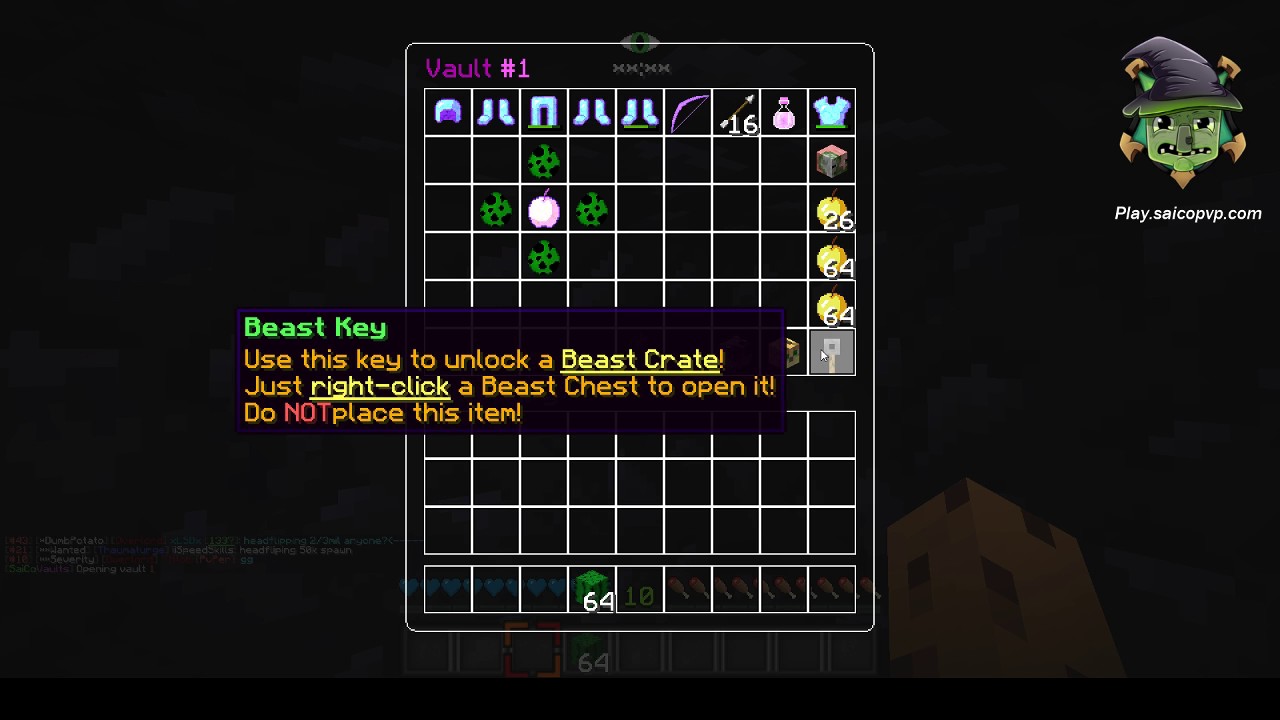 BEAST KEY SAICO PVP - YouTube