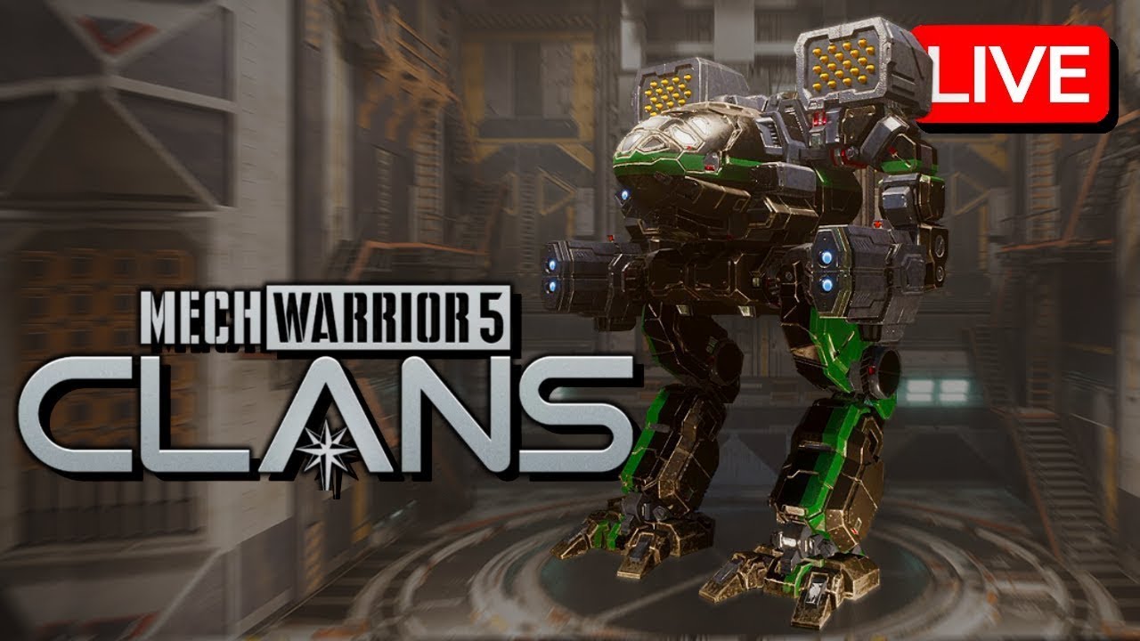 mechwarrior 5 clans Livestream - YouTube