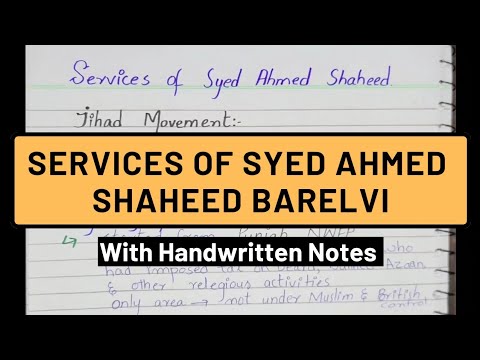Syed Ahmed Shaheed|| Jihad Movement || Part 2/2 - YouTube