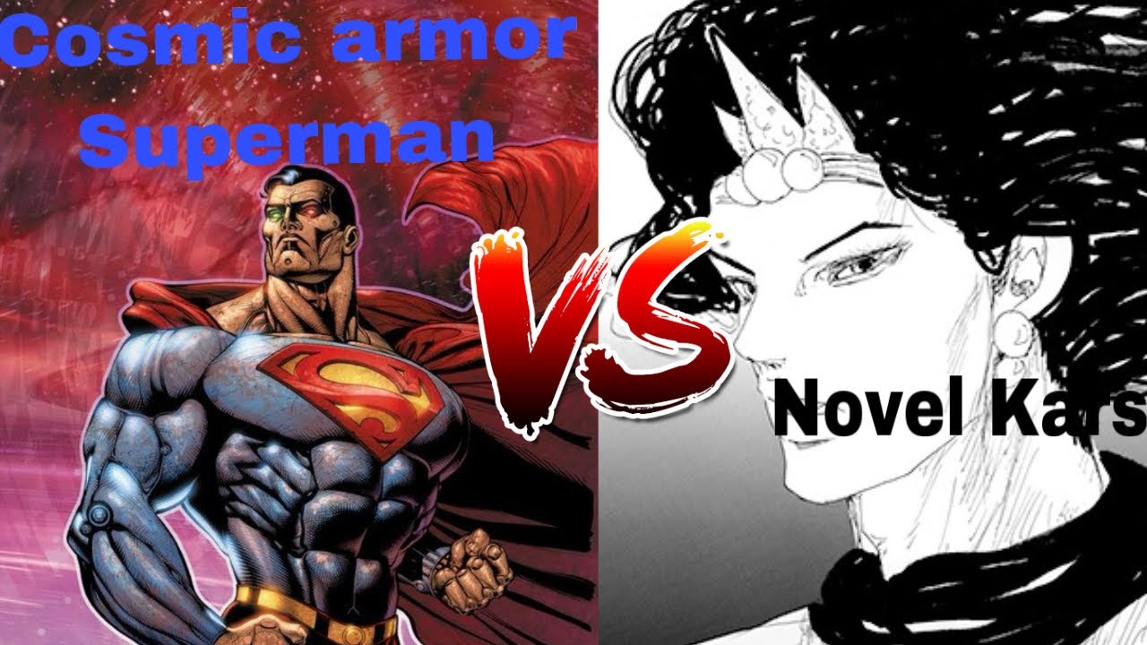 What If? Novel Kars VS Cosmic Armor Superman - YouTube
