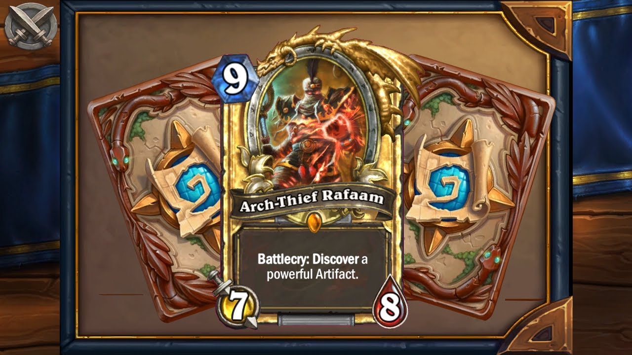 Hearthstone - Card Sounds | The League of Explorers - Arch Thief Rafaam ...