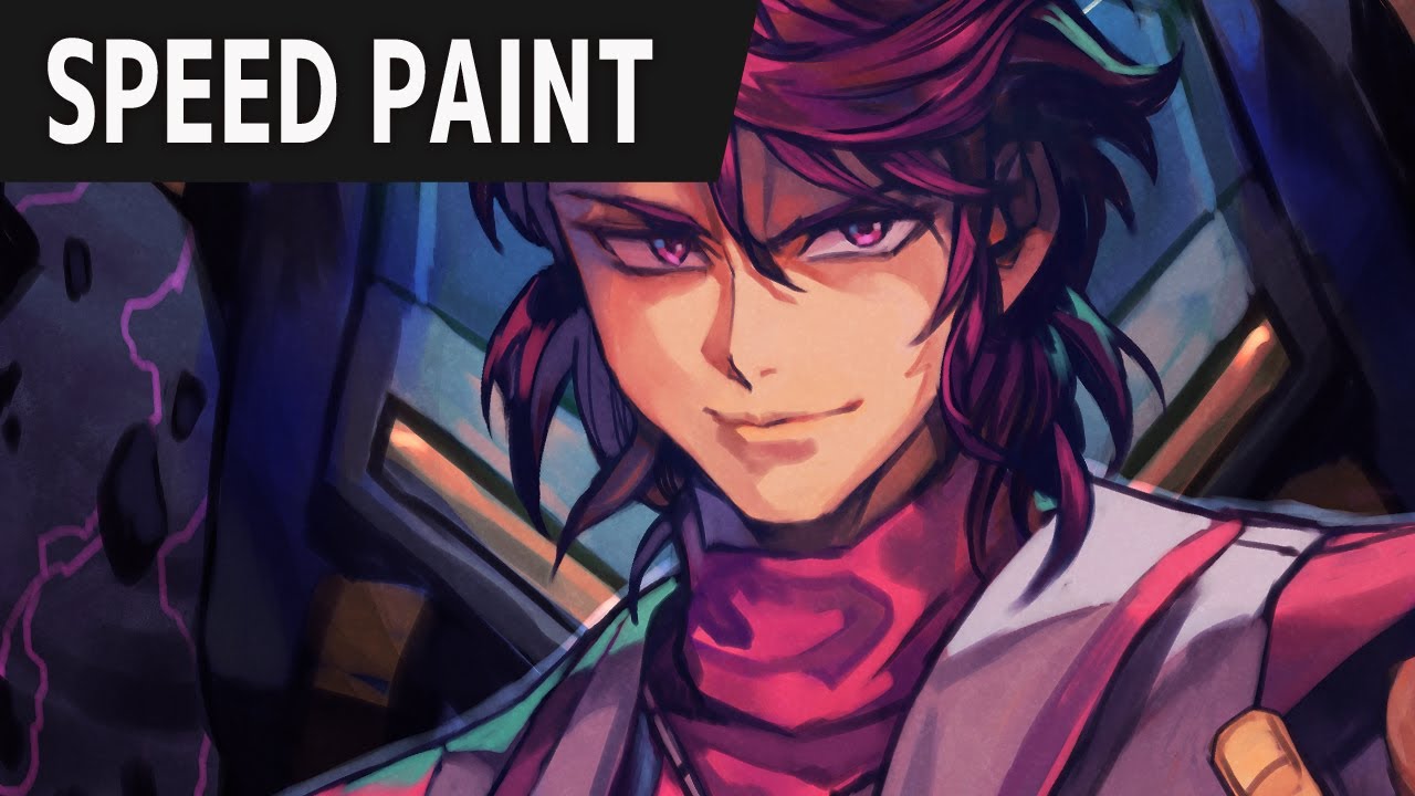 speed paint - neo granzon Shu Shirakawa Super Robot Wars - YouTube