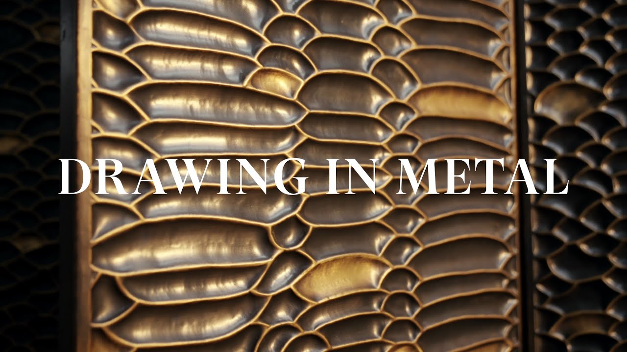 DRAWING IN METAL - YouTube