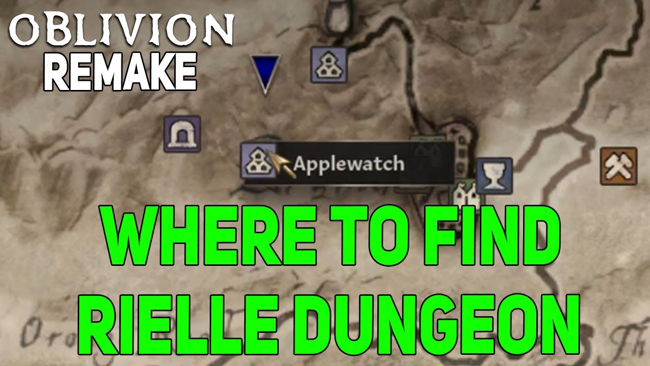 Where to Find the Rielle Dungeon in Oblivion Remastered, Rielle Dungeon ...