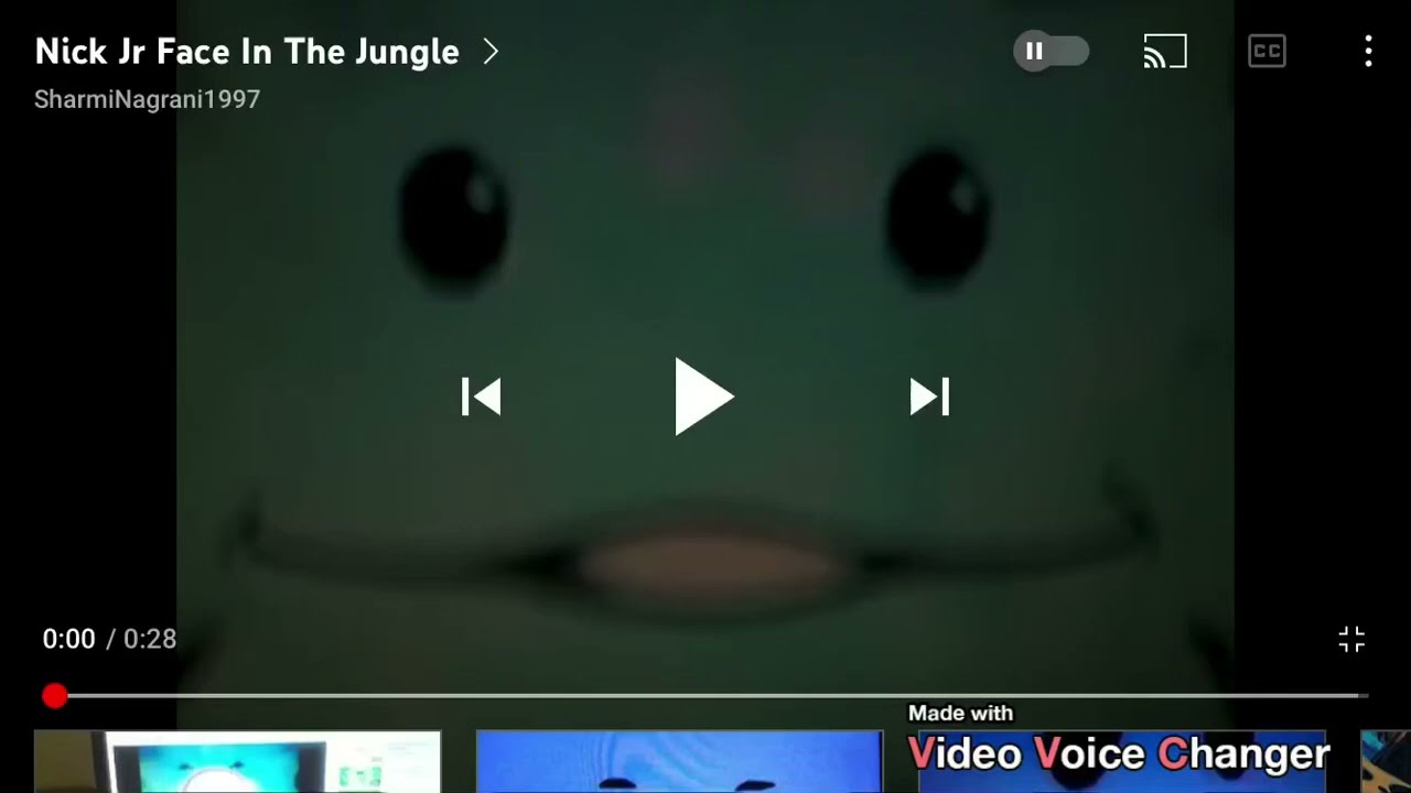 Nick jr face in the jungle (Version 2) - YouTube