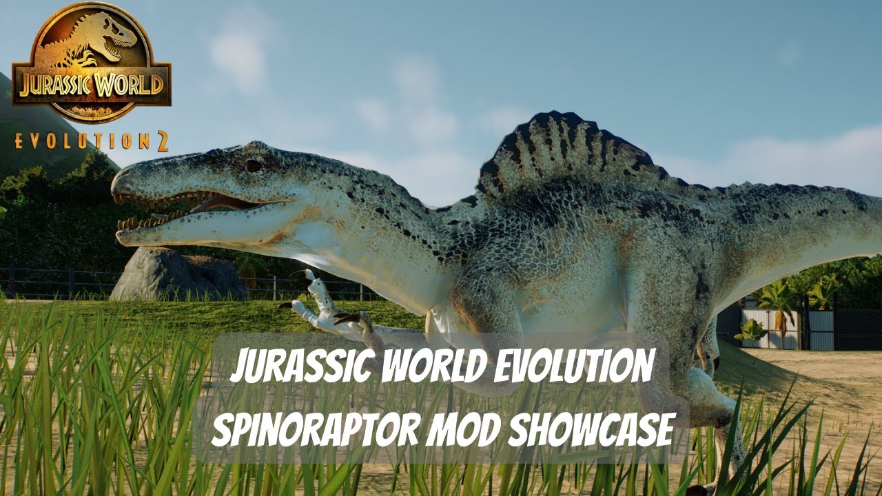 Jwe Spinoraptor Returns Jurassic World Evolution 2 Mod Showcase