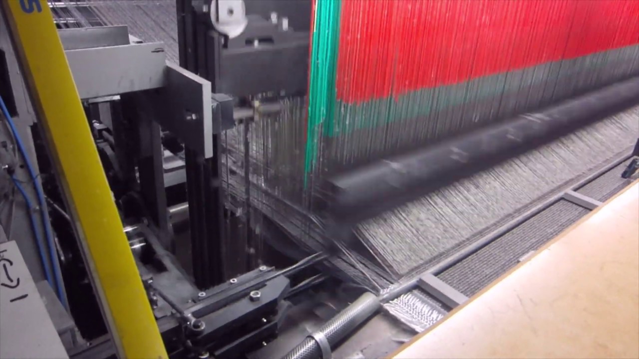 Buy new or second hand carpet weaving machine from manufacturer - YouTube