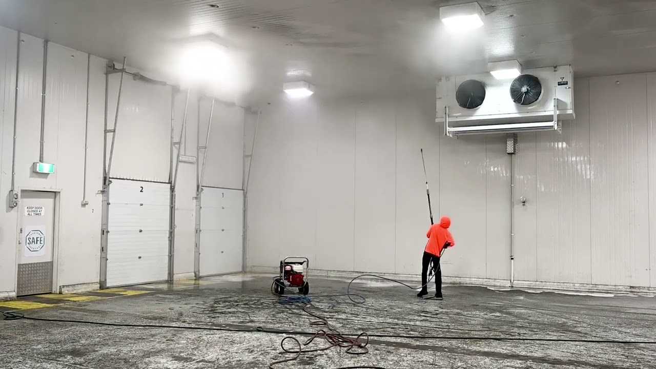 Filthy Warehouse High-Pressure Washing- Industrial Cleaning Service by ...