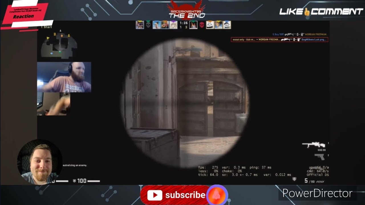 LyndonFPS Rage Moments Compilation Part 20 [R.I.P DESKS #3] Reaction ...