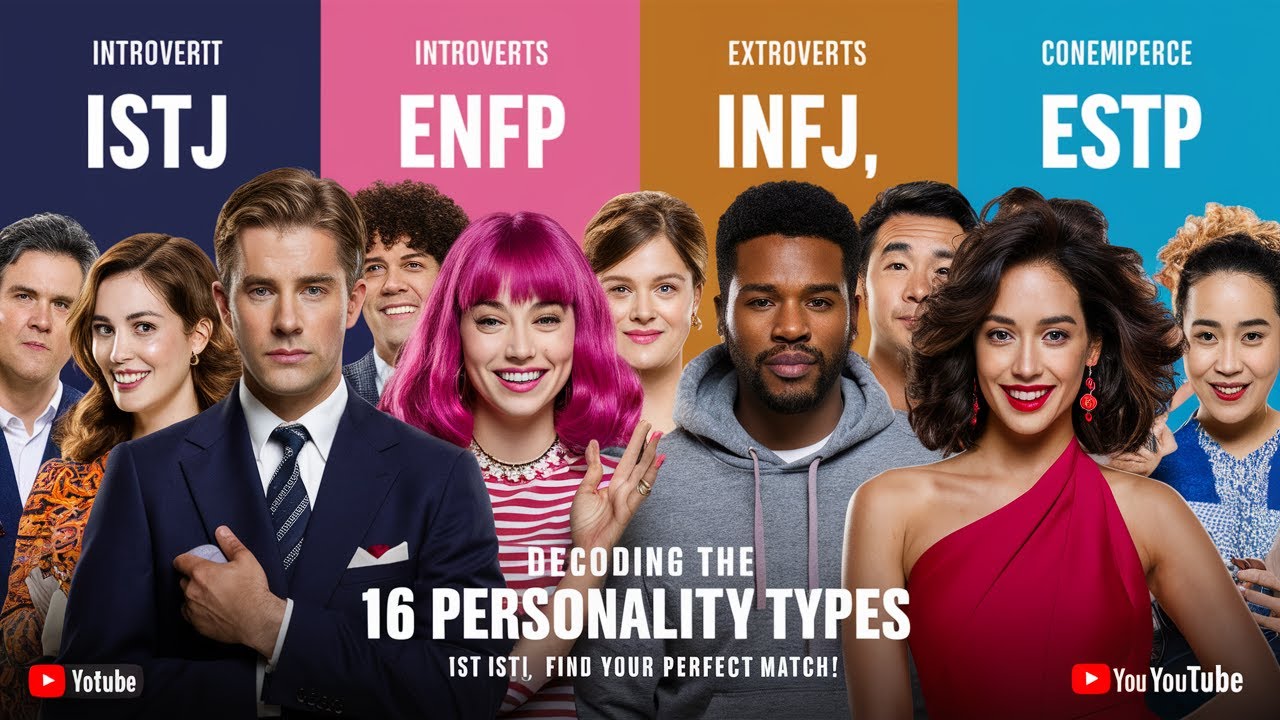 Decoding the 16 Personality Types: ISTJ, ENFP, INFJ, ESTP - Find Your ...