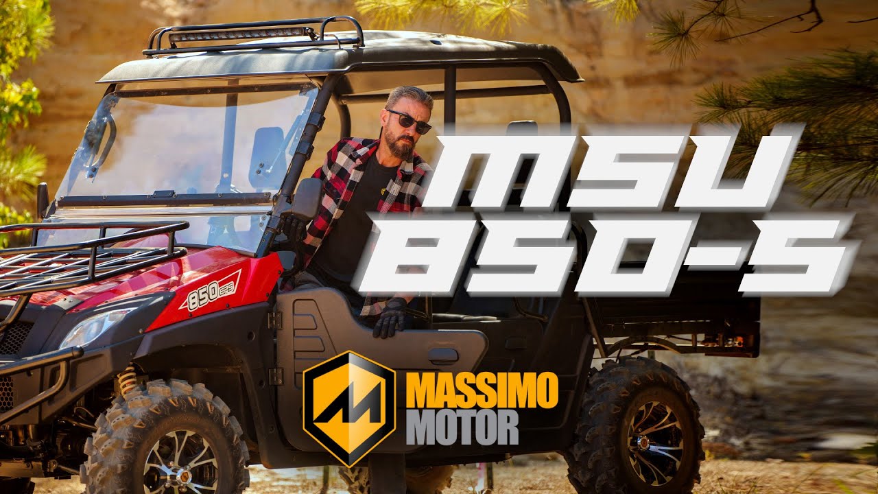 Massimo Motor MSU 850-5 | 59HP V-Twin Electric Power Steering Power ...