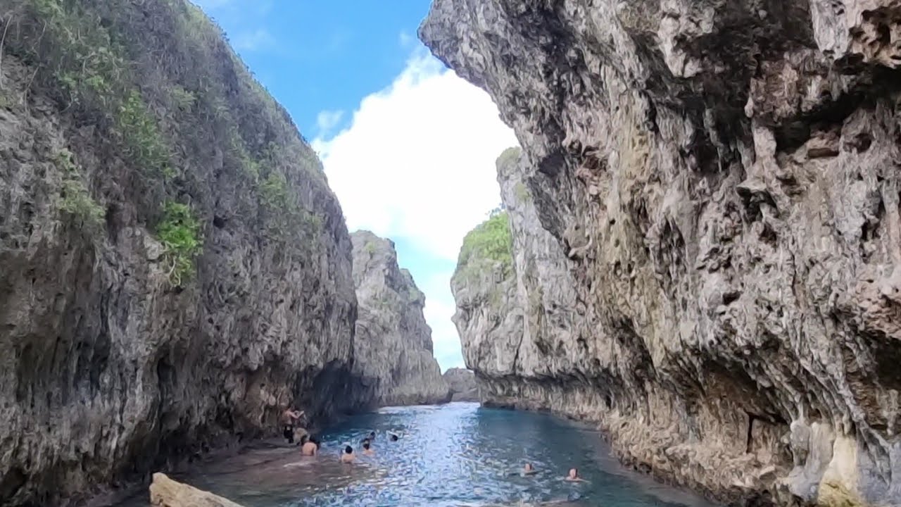 Swimming At The Best Spot On Earth Ever | Matapa, Niue Island! - YouTube