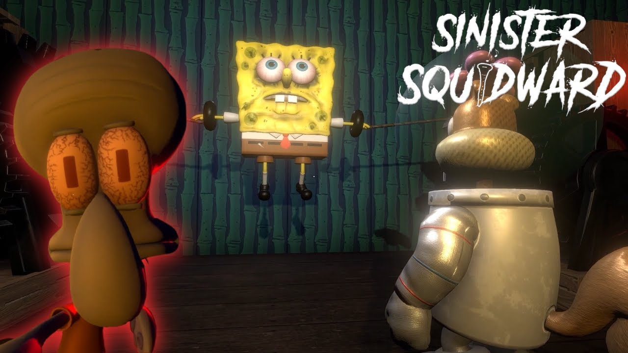 Squidward is CRAZY! | Sinister Squidward: Full game No Commentary - YouTube