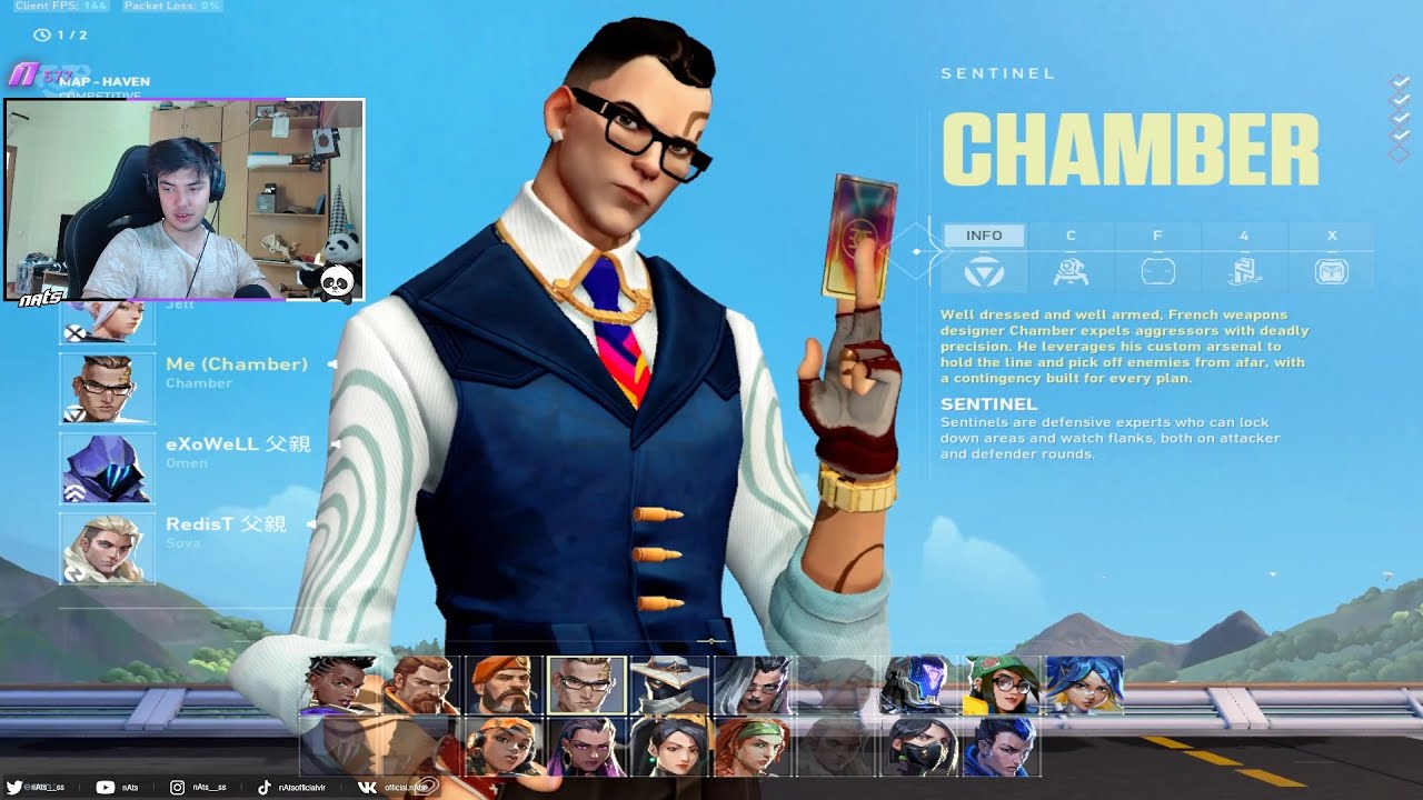 GAMBIT NATS CHAMBER VALORANT RANKED GAMEPLAY [Full Match VOD] - YouTube