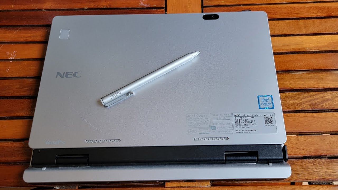 Đã bán kèm bút cảm ứng chính hãng xách tay Nhật. Nec PC- VK111SQHR. Giá rẻ ! - YouTube