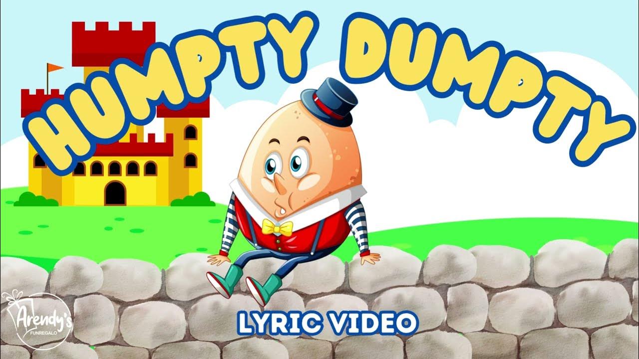 Humpty Dumpty (Lyric Video) | Song for Kids | Nursery Rhymes - YouTube