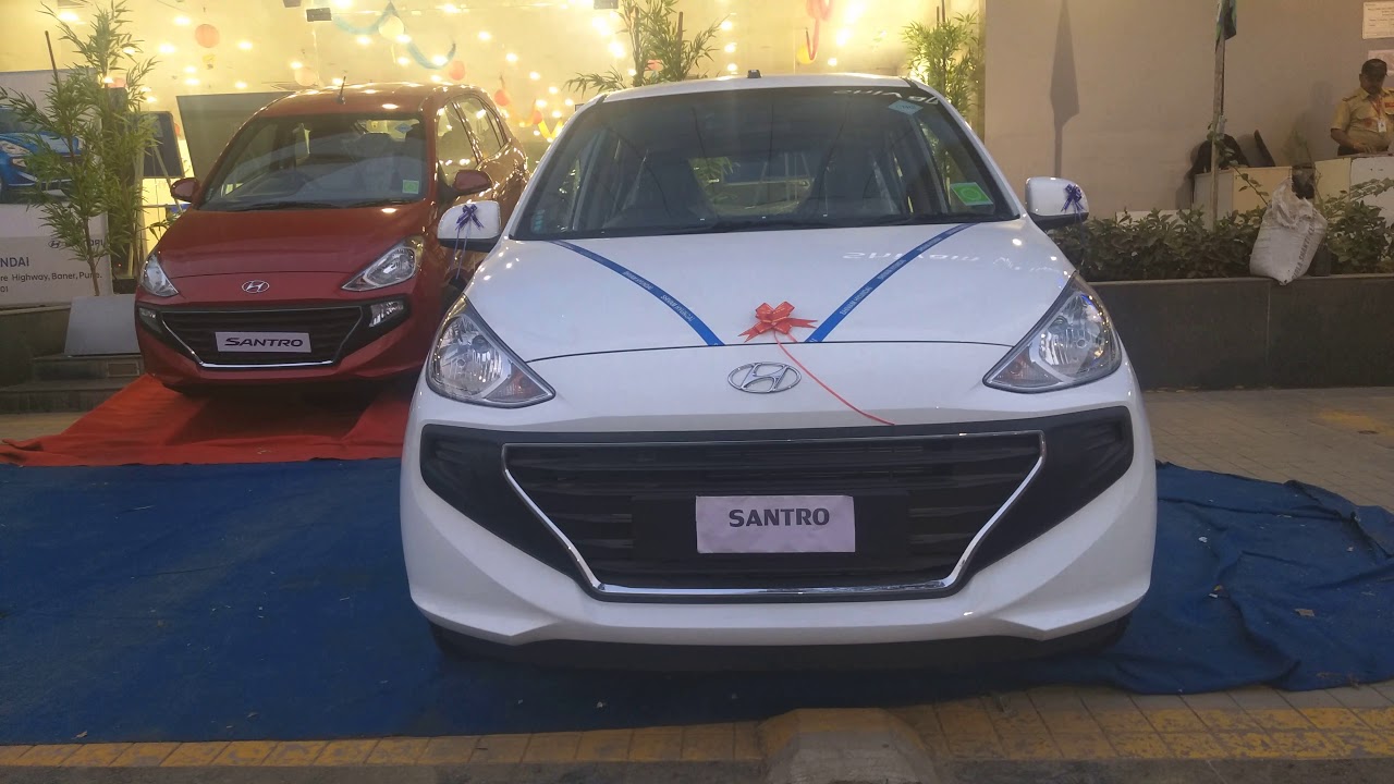 All New Hyundai Santro, All color comparison - YouTube