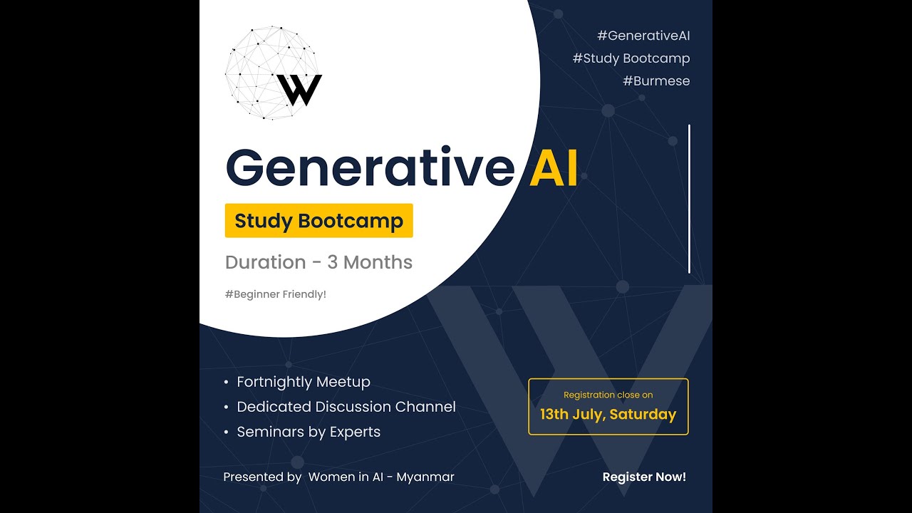 Gen AI Study bootcamps Week 1 - YouTube