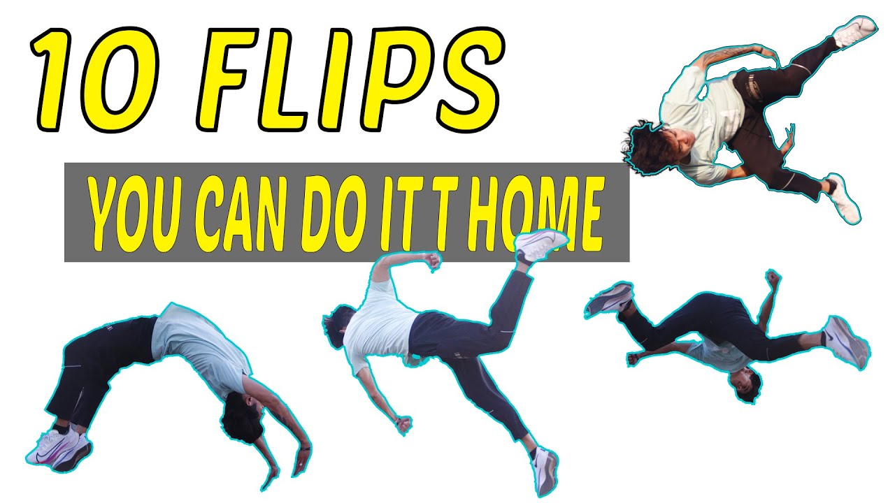 Best Top 10 Easiest Flips - Anyone can do it 🔥 | A Vlog - YouTube