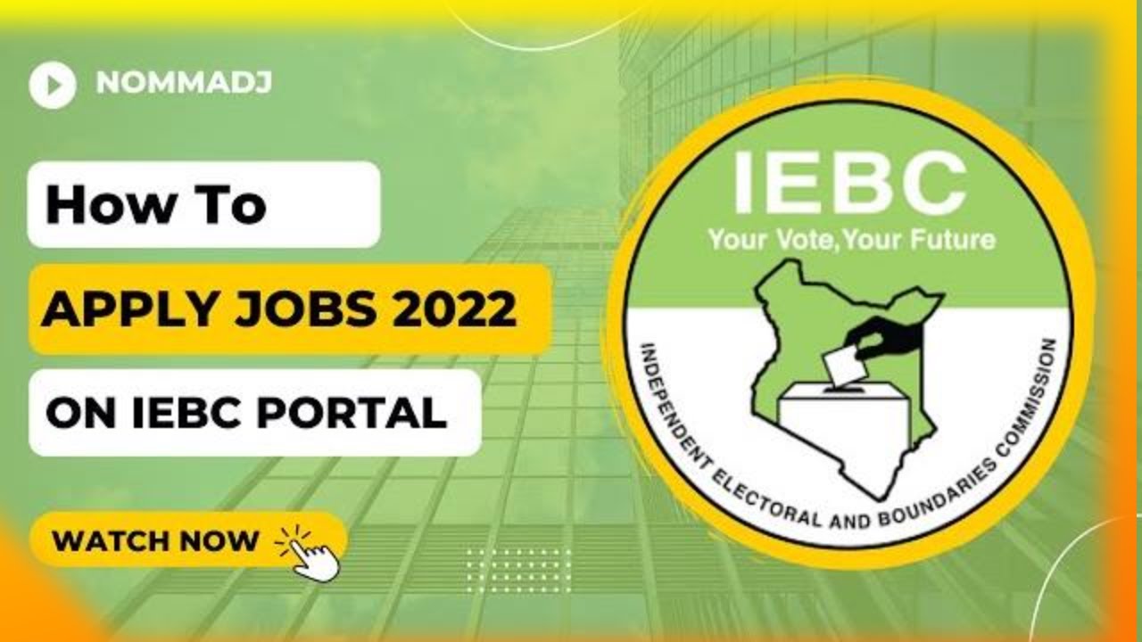 How to apply IEBC jobs 2022 application form - YouTube