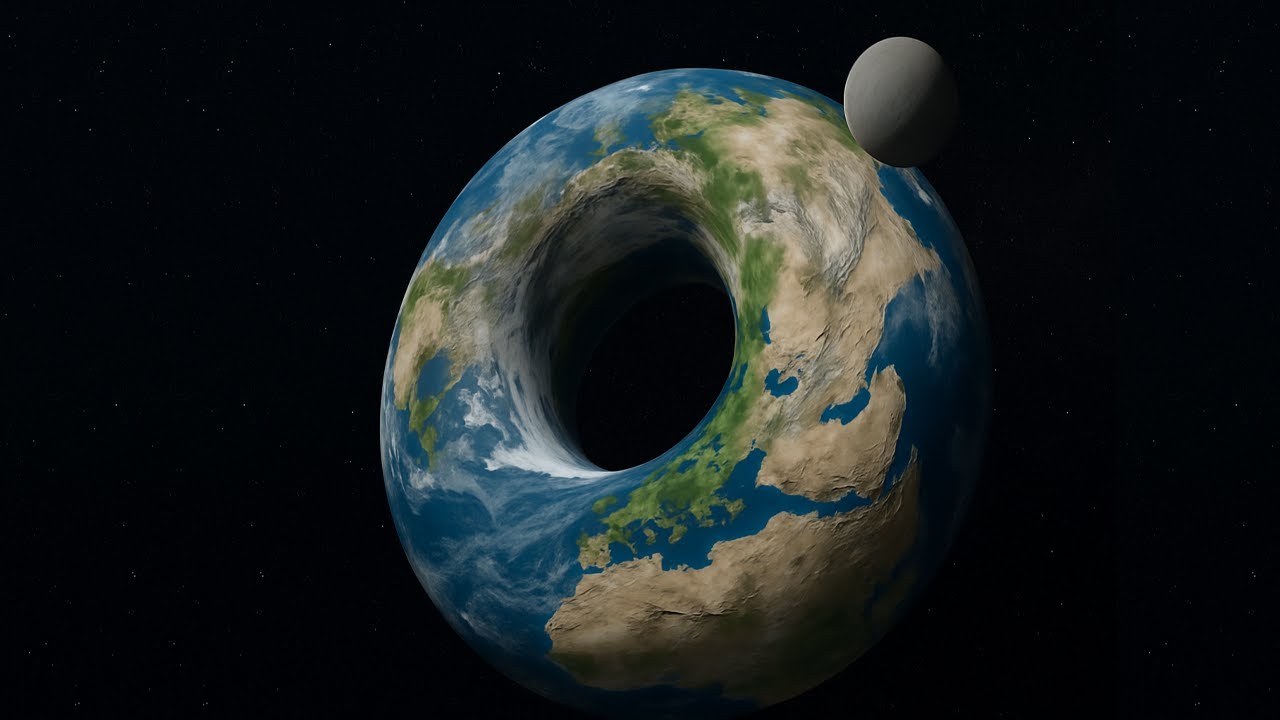 What If the Earth Was Shaped Like a Donut? 🍩 - YouTube