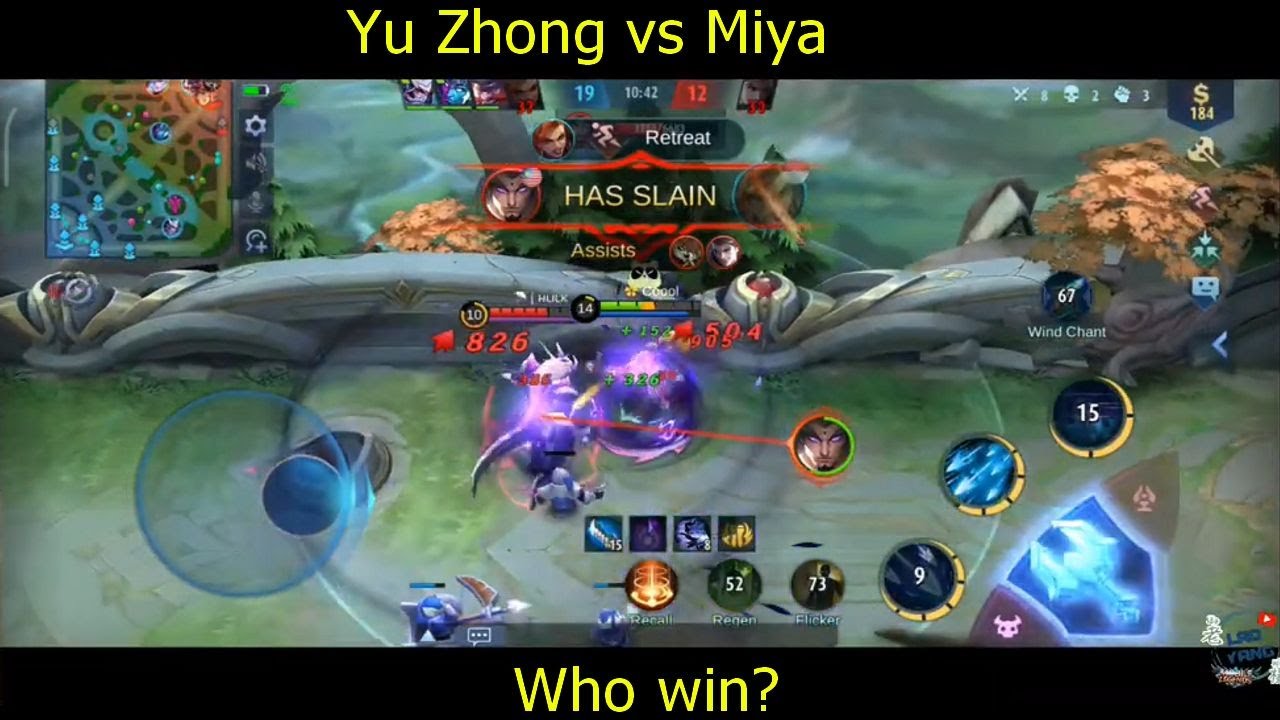 Miya Ultimate bully all enemies - Tank Support player playing Miya get ...