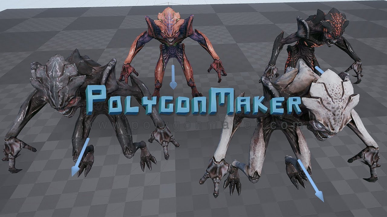 Alien Assassin Animations - YouTube