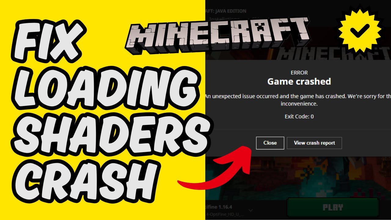[Easy Guide] How To Fix Minecraft Loading Shaders Crash in 2025 - YouTube