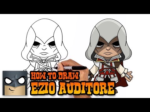 How to Draw Ezio | Assasin's Creed (Step by Step Drawing Tutorial ...