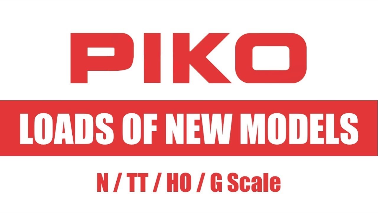 LOADS OF NEW MODEL RAILWAY MODELS from PIKO NEW Releases 2024 - YouTube