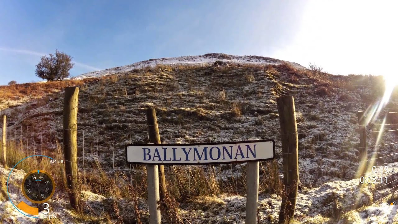 Benbradagh in the snow ho ho....Christmas 2014 - YouTube