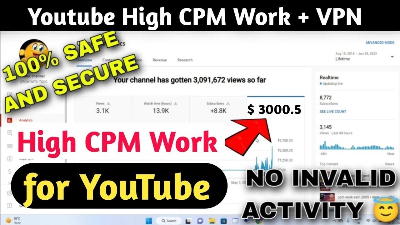 USA CPM New Method 2023 | CPM Latest Trick | Paid CPM trick for Free ...