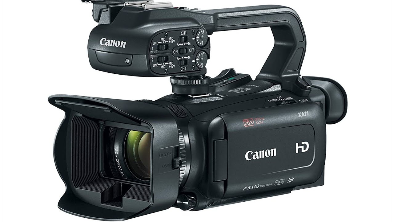 Canon XA11 CLOSE UP SHOT - YouTube